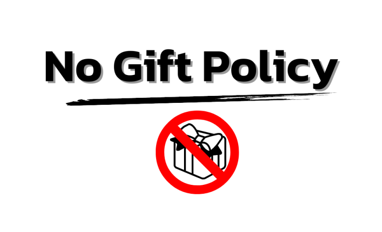 ข้อสั่งการ ตร. เรื่อง ประกาศเจตนารมณ์ที่จะไม่รับของขวัญหรือของกำนัลทุก ...